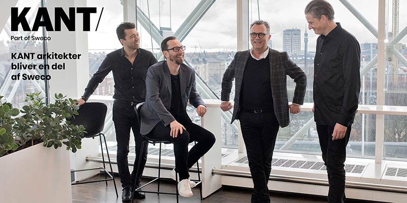 KANT arkitekter become part of Sweco | ARCHIVIBE