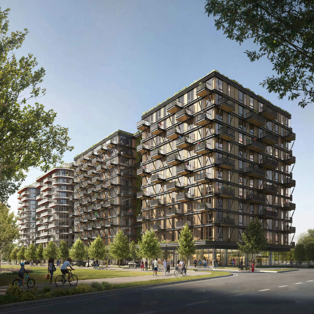 > Bridge District Parcels 1-2 by ODA in Washington DC | ARCHIVIBE