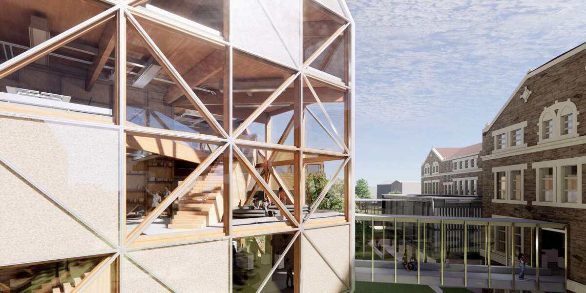 > Makers’ KUbe, mass timber building for collaborative learning by BIG ...
